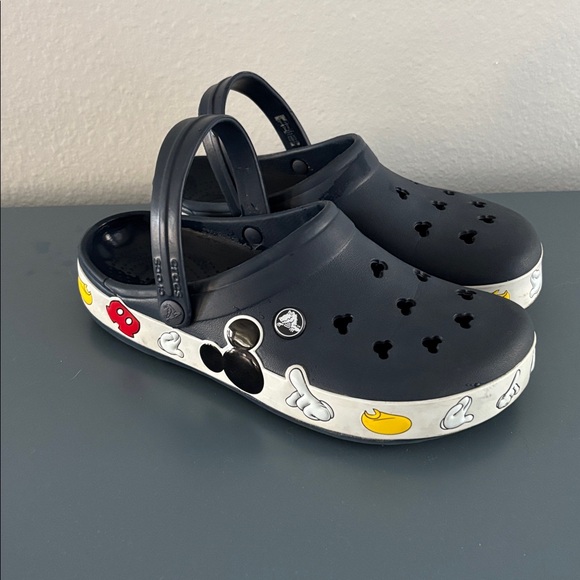 CROCS | Shoes | Rarecrocscrocband Mickey Mouse Iii Clog Navy Blue ...